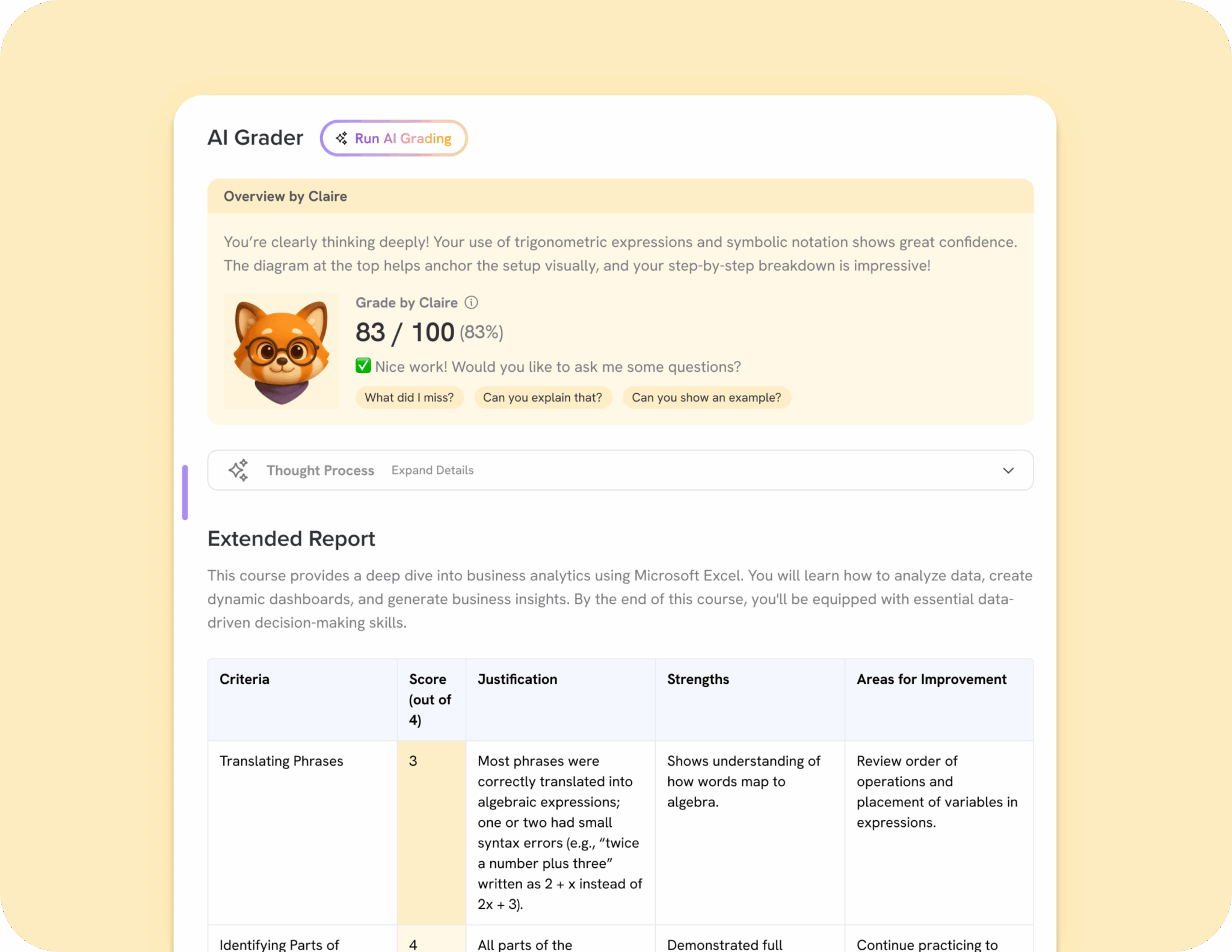 Use AI for Grading to Improve Feedback & 10x Efficiency